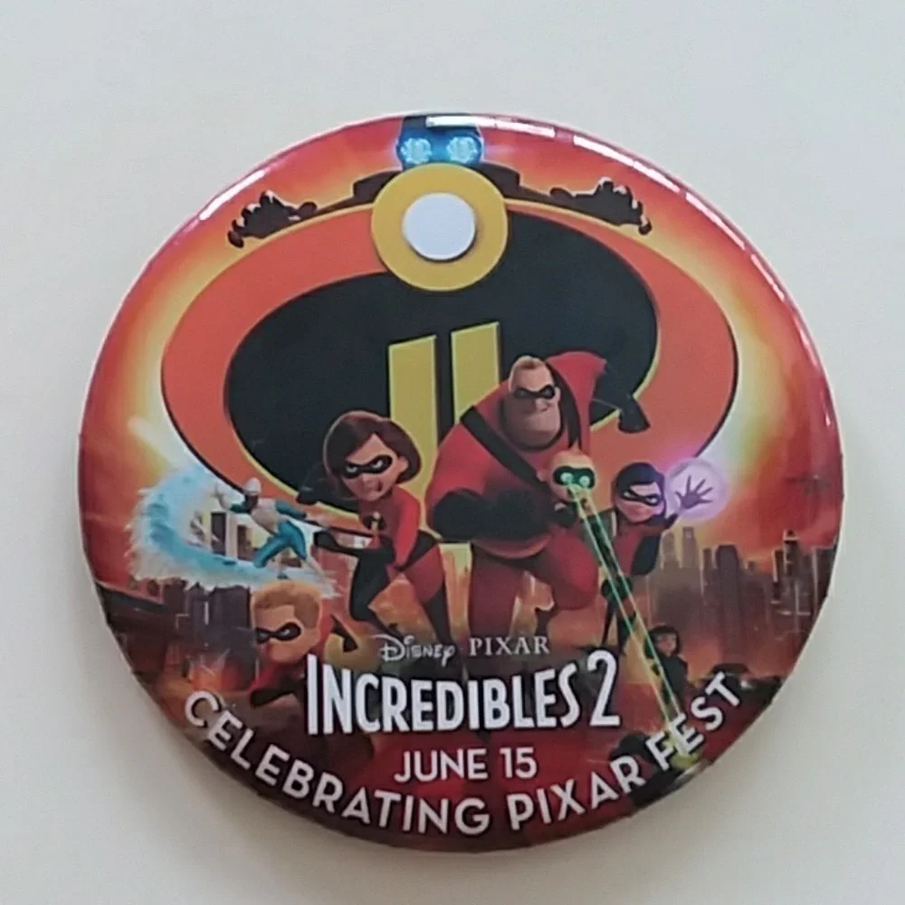 Disney | Accessories | Disney Pixar Incredibles 2 Button | Poshmark